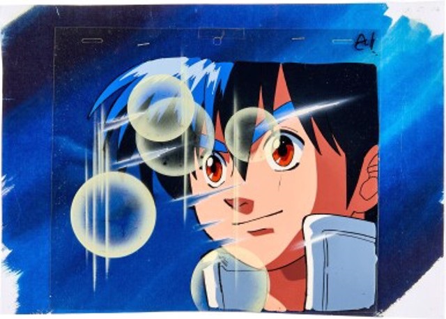Chūka Ichiban by Nippon Animation Liu Mao Xing Animation Cel with Printed Background 劉昴星賽璐璐 ...